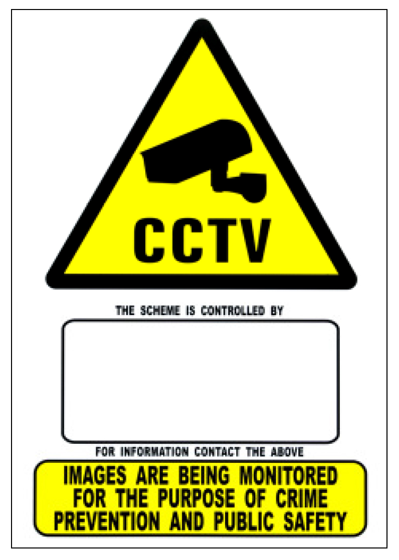 CCTV Warning Signs