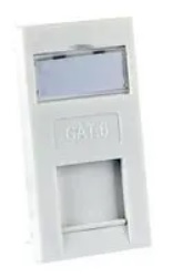 CAT6 RJ45 Socket Wall Plate Module