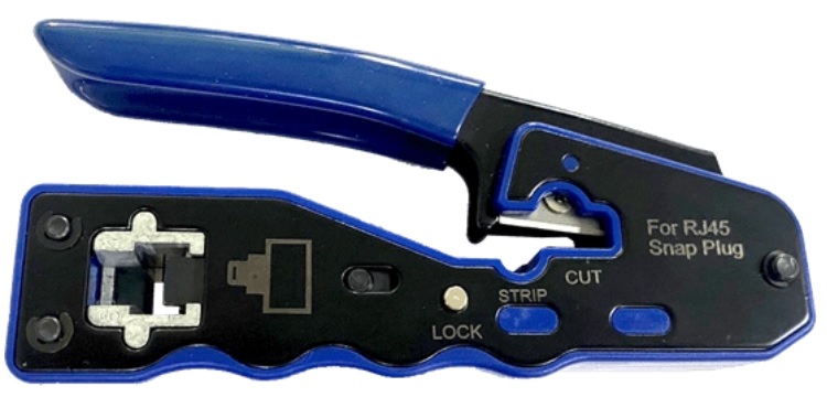 Blake Heavy Duty RJ45 Cut & Crimp Tool for Standard and Push Through Plugs